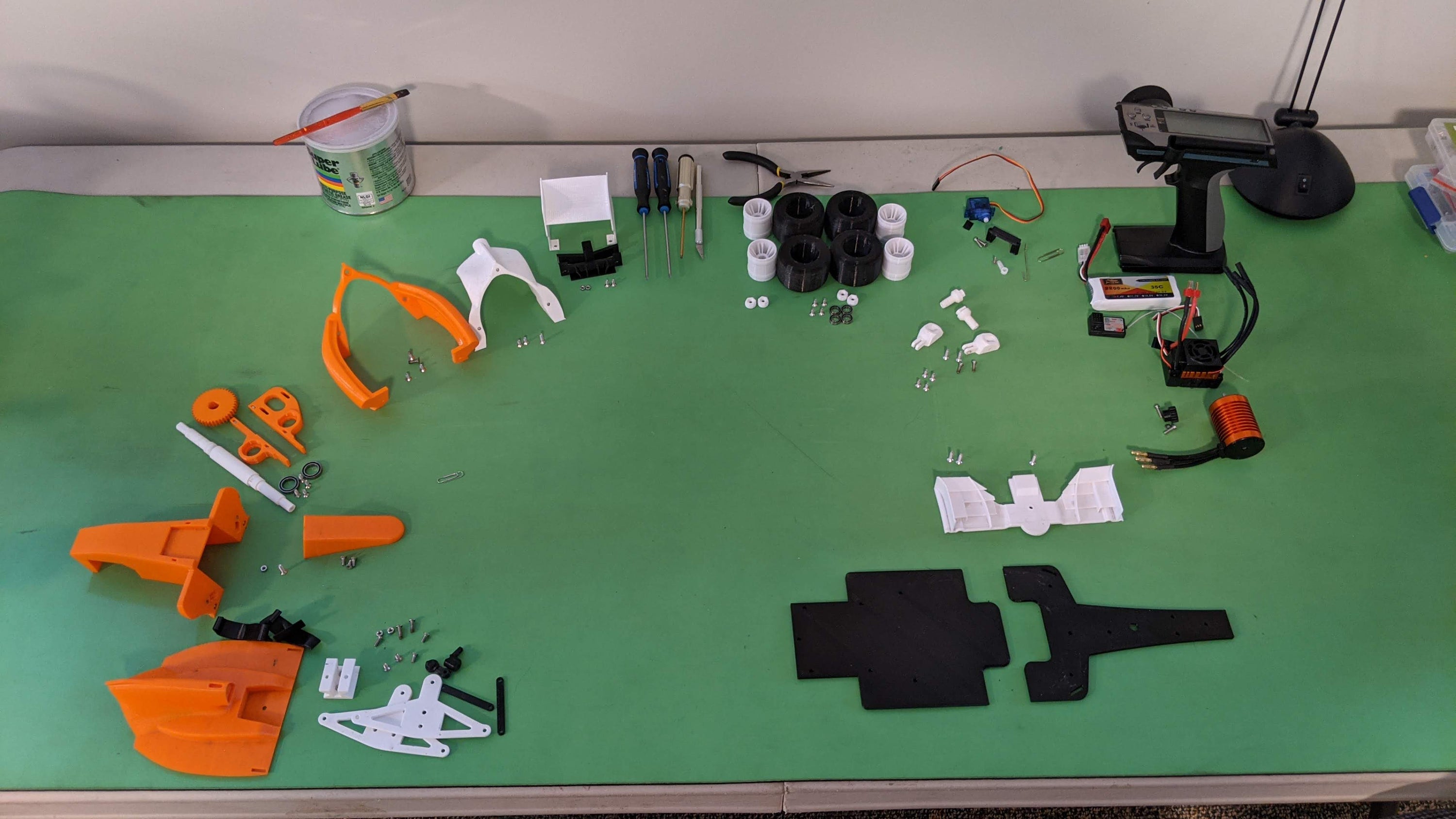 OpenRC F1 Build Guide – RC Printer