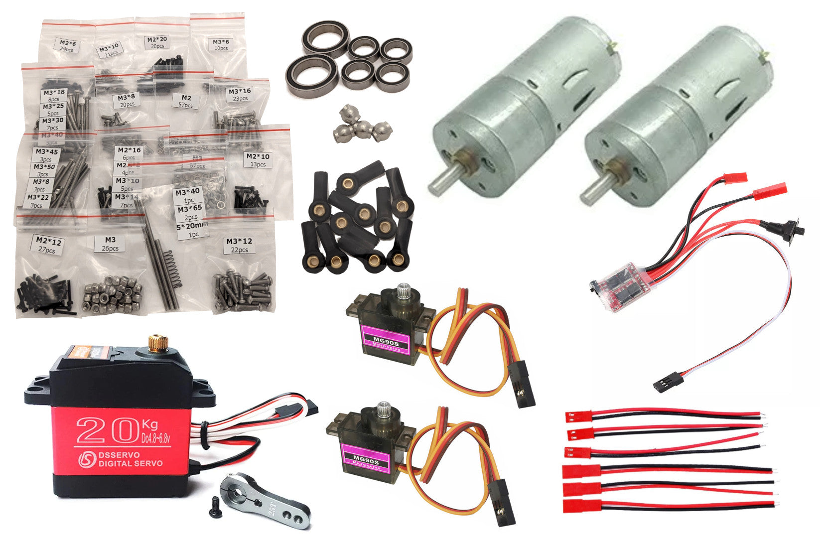 OpenRC Tractor MK3 TEA20 Build Kits – RC Printer