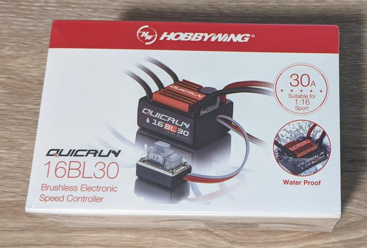 16BL30 - Hobbywing 30A Brushless ESC – RC Printer